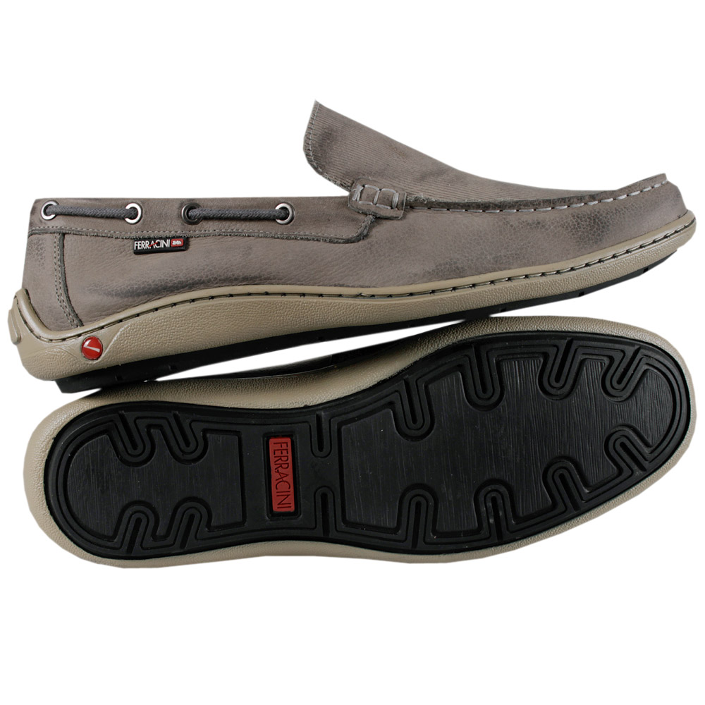 FERRACINI ZAMON SLIP ON BOAT SHOE - MEN’S CASUAL SHOES | BIG SIZE SHOES ...